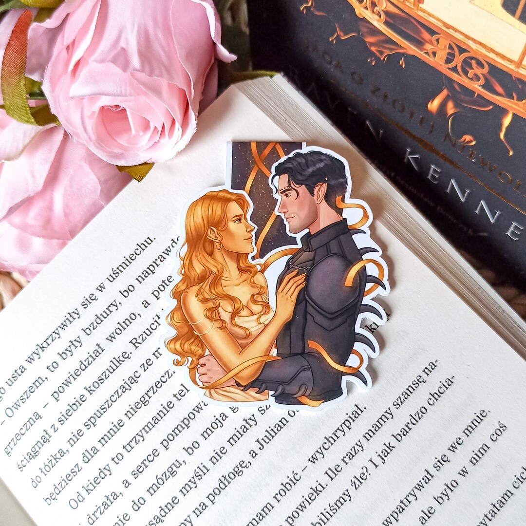 Auren & Rip book Inspired by the Plated Prisoner Magnetic Bookmark ...