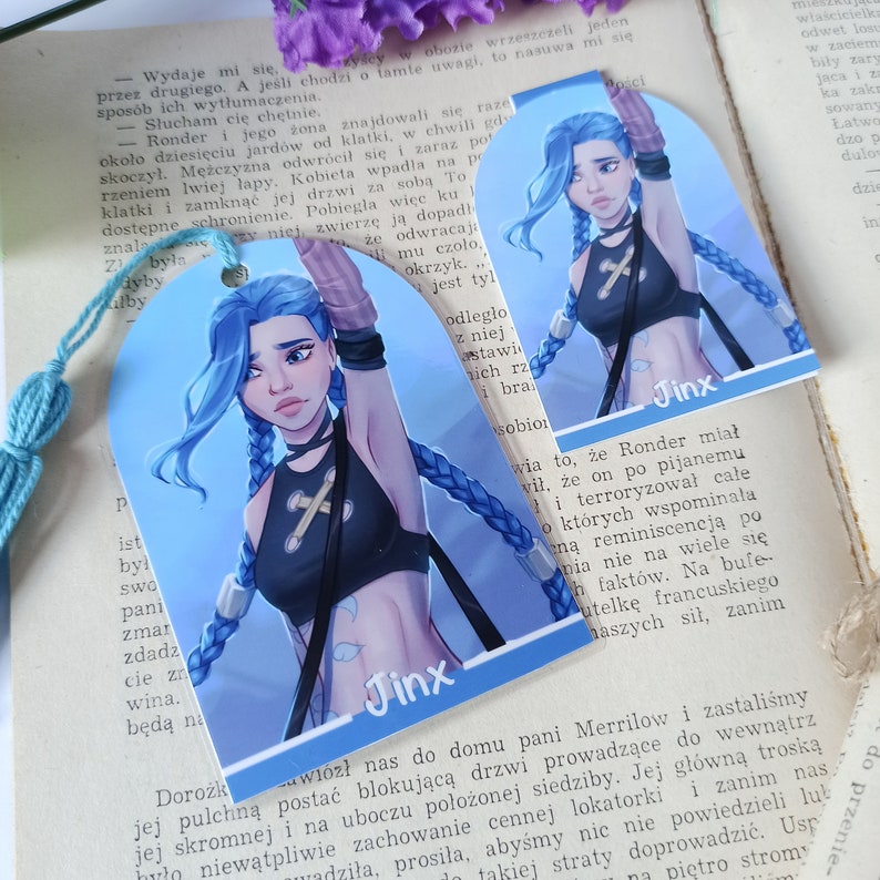 Jinx arcane League of Legends Laminated Paper and - Etsy