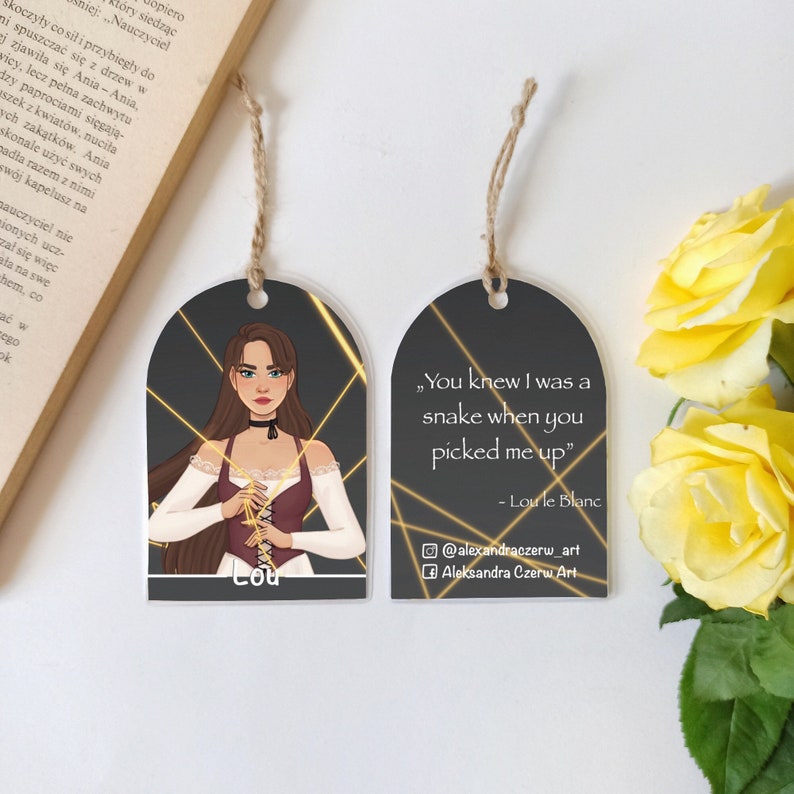 Lou Le Blanc Reid Diggory serpent and Dove Laminated - Etsy