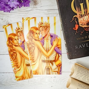Gild Auren & Midas | Laminated Paper Bookmark | Bookshelf Decor | Book ...