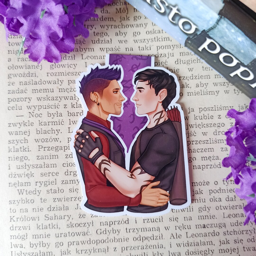 Malec - Magnus and Alec (the Mortal Instruments) | Magnetic Bookmark ...