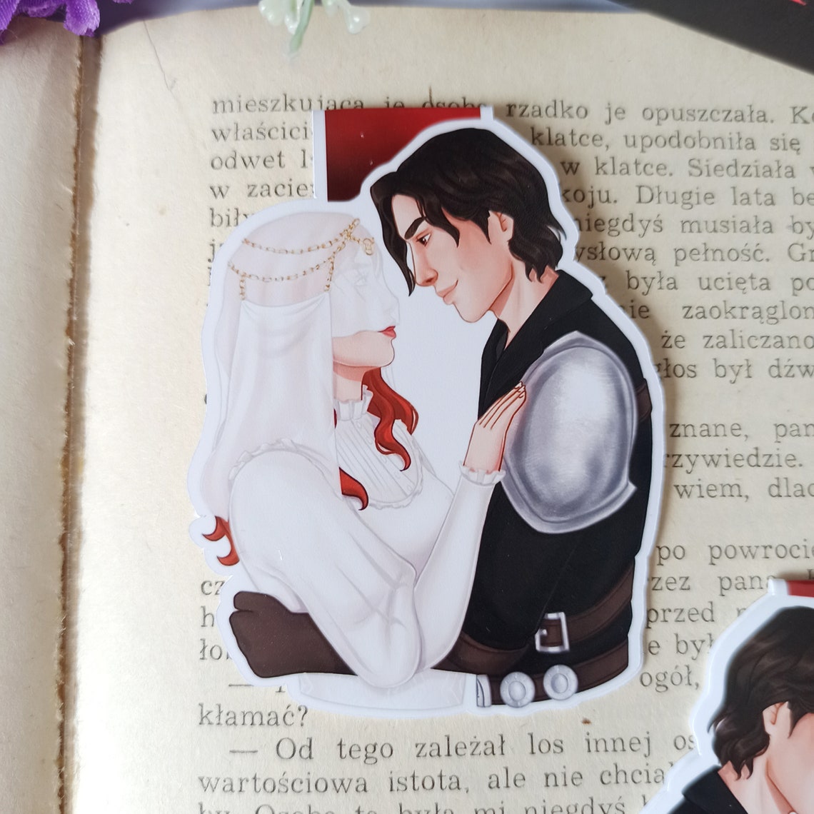 Poppy & Hawke From Blood and Ash Magnetic Handmade - Etsy