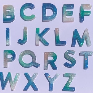 Resin Alphabet Letters - Etsy