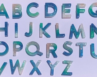 Resin Alphabet Letters - Etsy