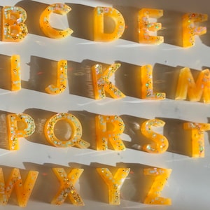 Resin Alphabet Letters - Etsy