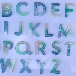 Resin Alphabet Letters - Etsy