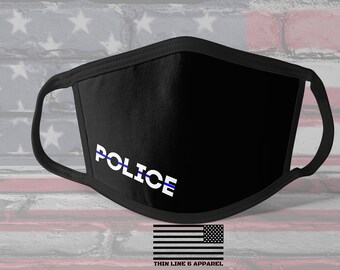 Police Face Mask | Etsy