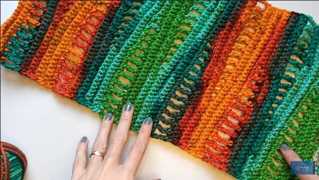 Easy Crochet Scarf Pattern for Beginners (PDF Download) - Etsy