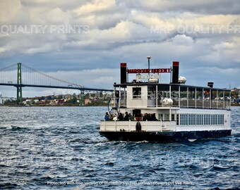 Digital Art & Collectibles Halifax Dartmouth Ferry 8 x 10 Colourful ...