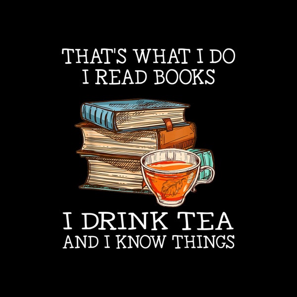 I Read Books and Know Things Poster - Etsy