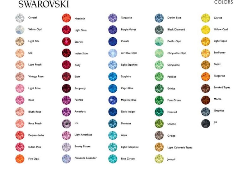 Custom Swarovski Stock Pin - Etsy