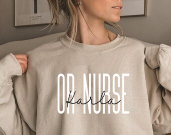 Operating Room Nurse Crewneck - Etsy