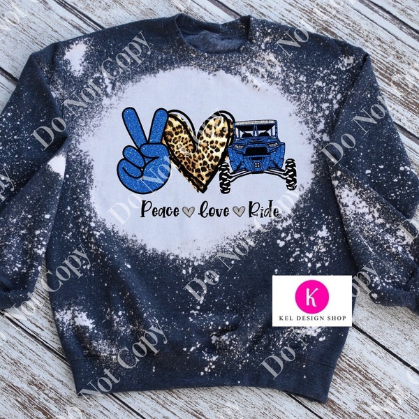 Peace Love Ride Svg - Etsy