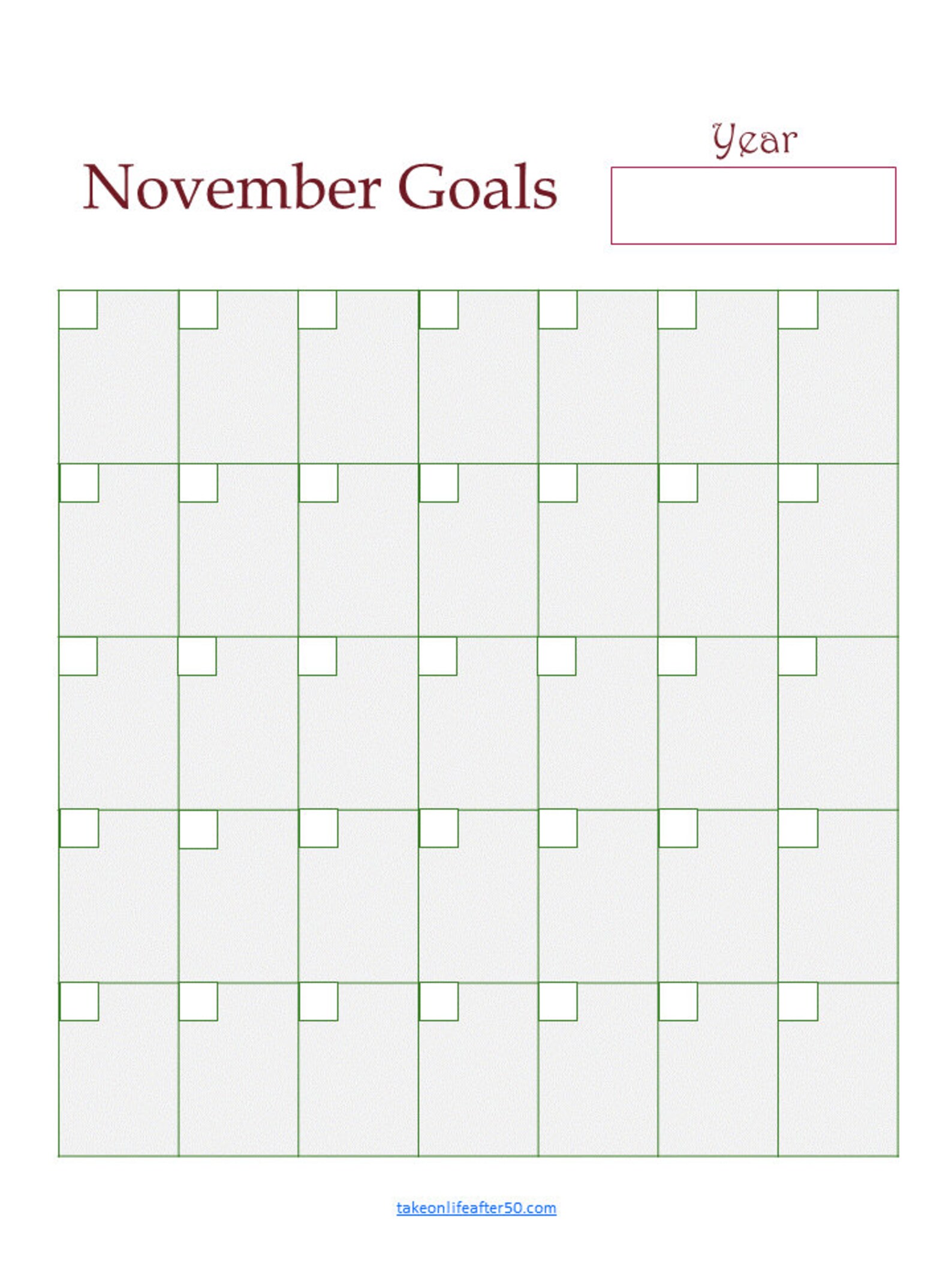 Word Tracker | Nanowrimo Tracker | Printable Word Tracker | Monthly ...