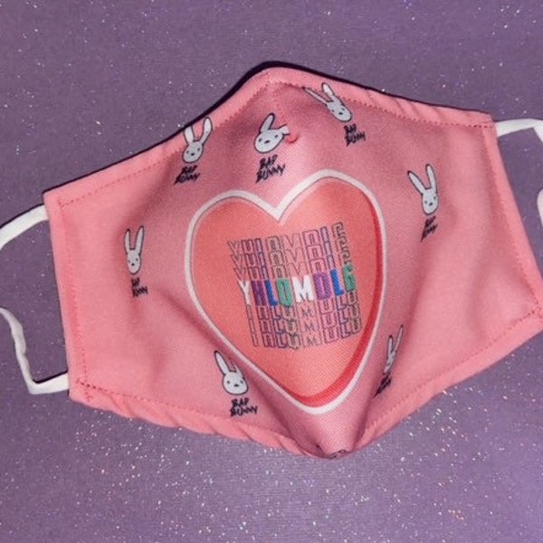 Bad Bunny Mask - Etsy