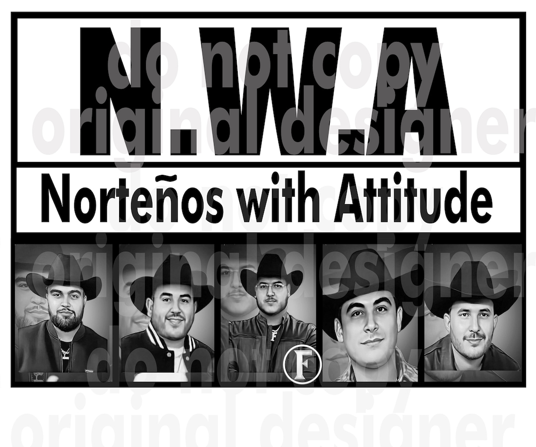 Nortenos With Attitude, Fuerza Regida Png, Jop Png, Frontera Png, Carin ...