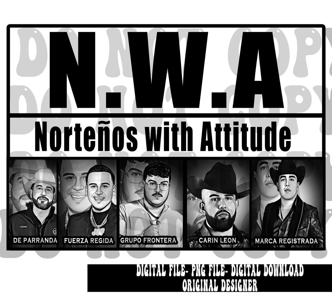Nortenos With Attitude, Fuerza Regida Png, Jop Png, Frontera Png, Carin ...