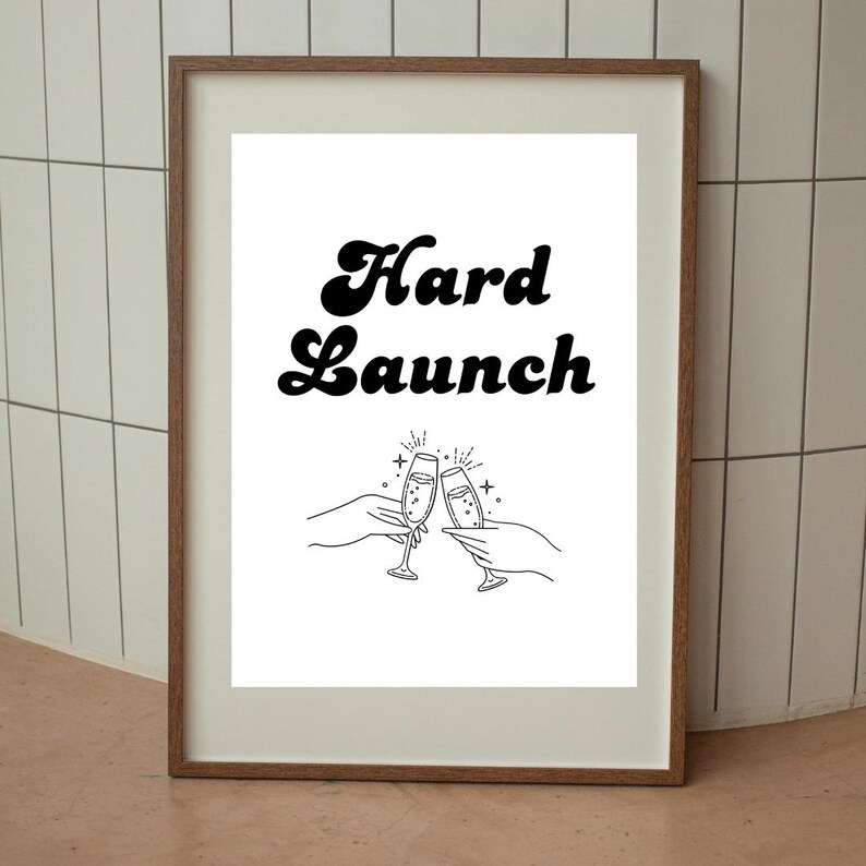 Hard Launch, Wedding Sign, Engagement Party, Funny Wedding, Reception ...