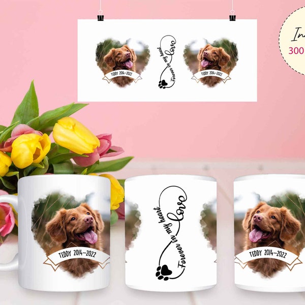 Memorial Template With Picture Png - Etsy