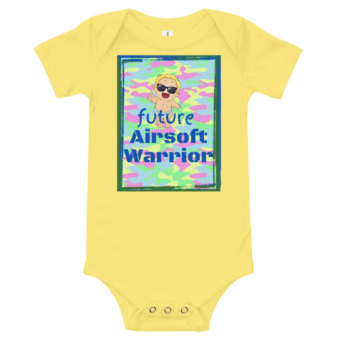 Softair Future Warrior FUN Cool Kid Design auf Baby Strampler Tolles ...
