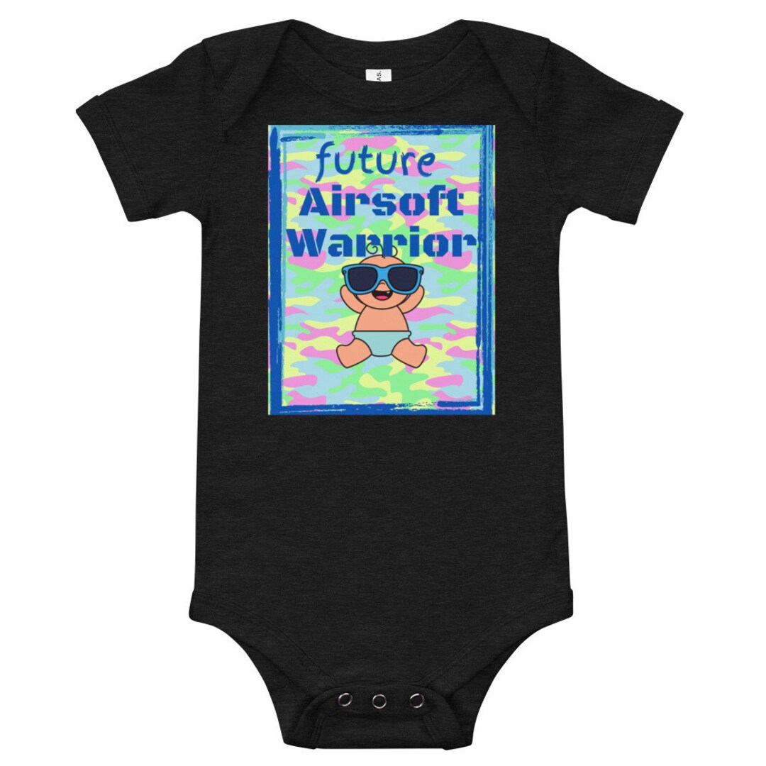 Softair Future Warrior FUN Cool Kid Design auf Baby Strampler Tolles ...