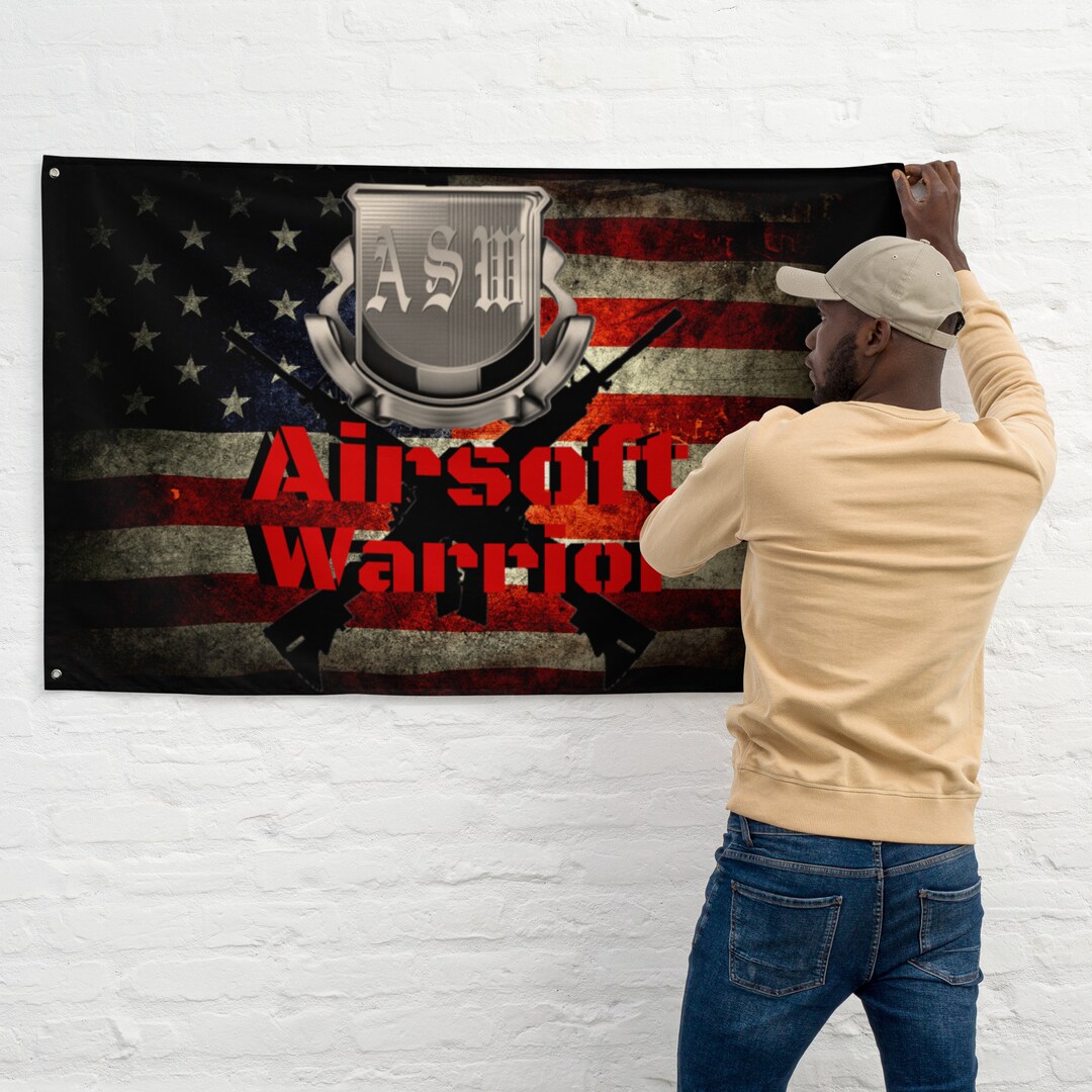 Airsoft Over 61 38 Wall Decor Flag Great Gift or to Show Pride in Your ...