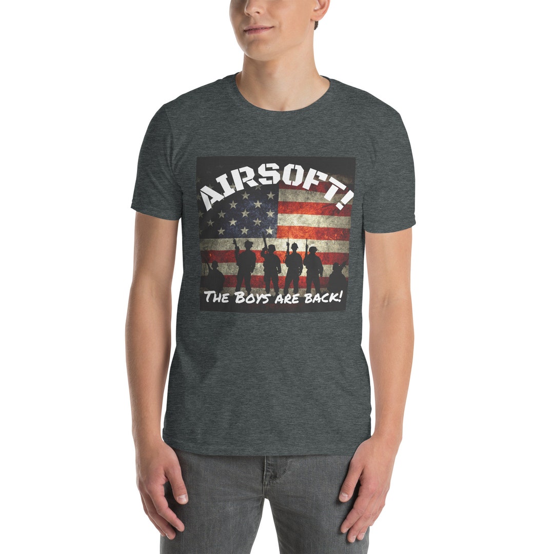 Airsoft Shirt "the Boys Are Back!" Fundesign Great Gift for Player or ...