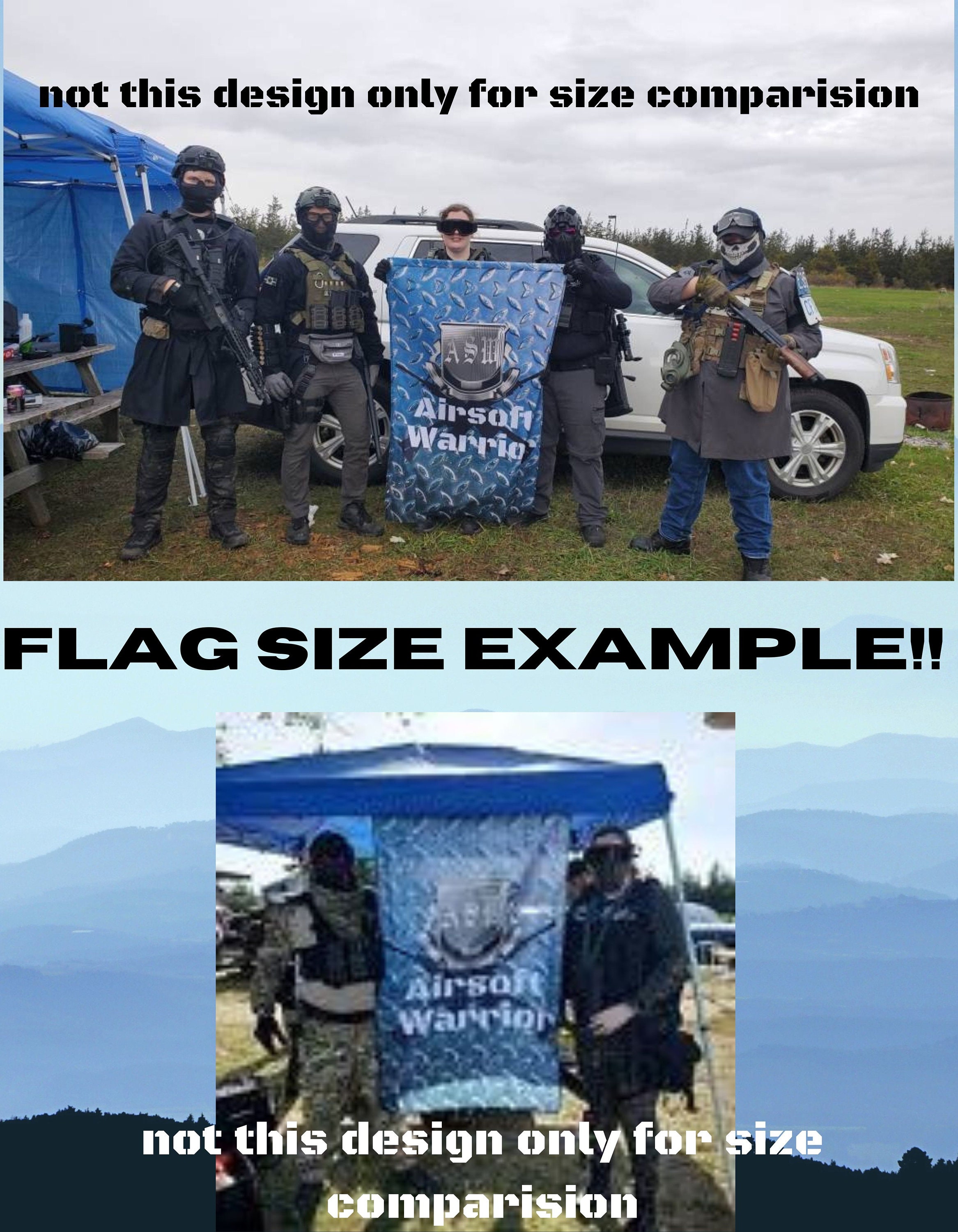 Flag AIRSOFT for All the Air Soft Players! to Show Pride in Your Skills ...