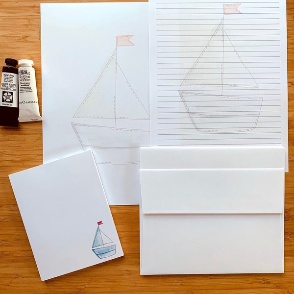 Letter Writing Set - Etsy