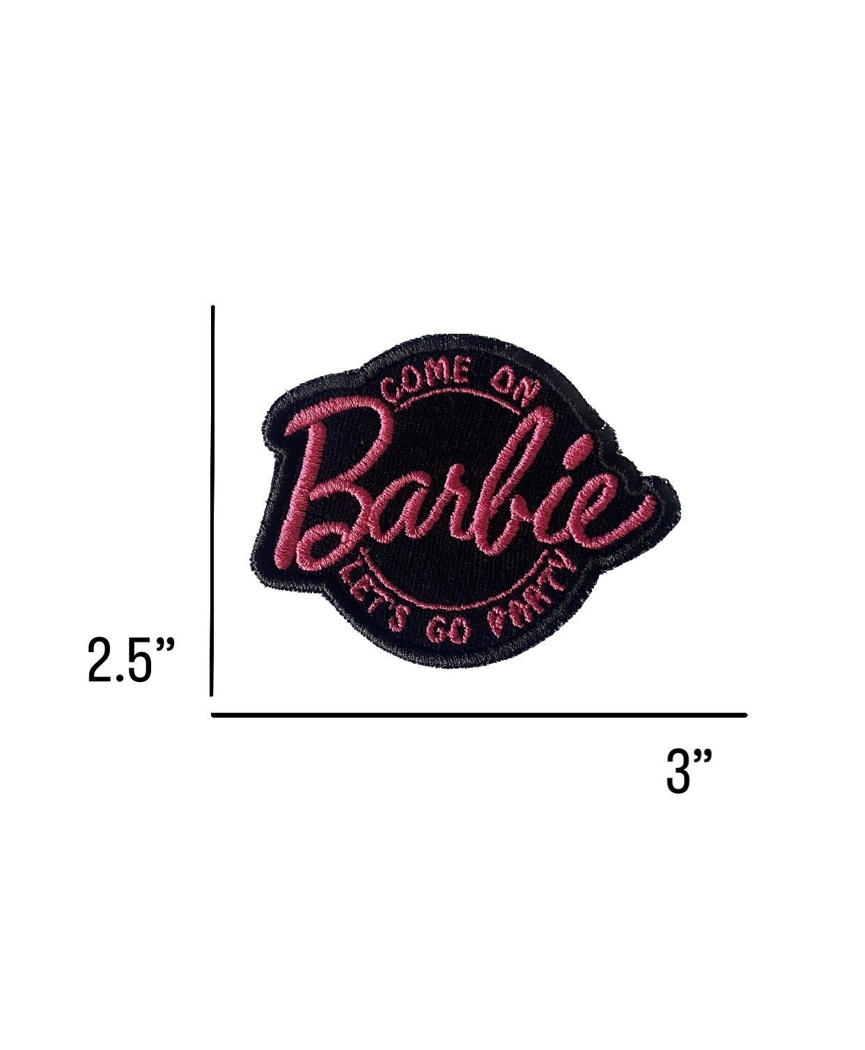 Barbie Embroidered Patches - Etsy