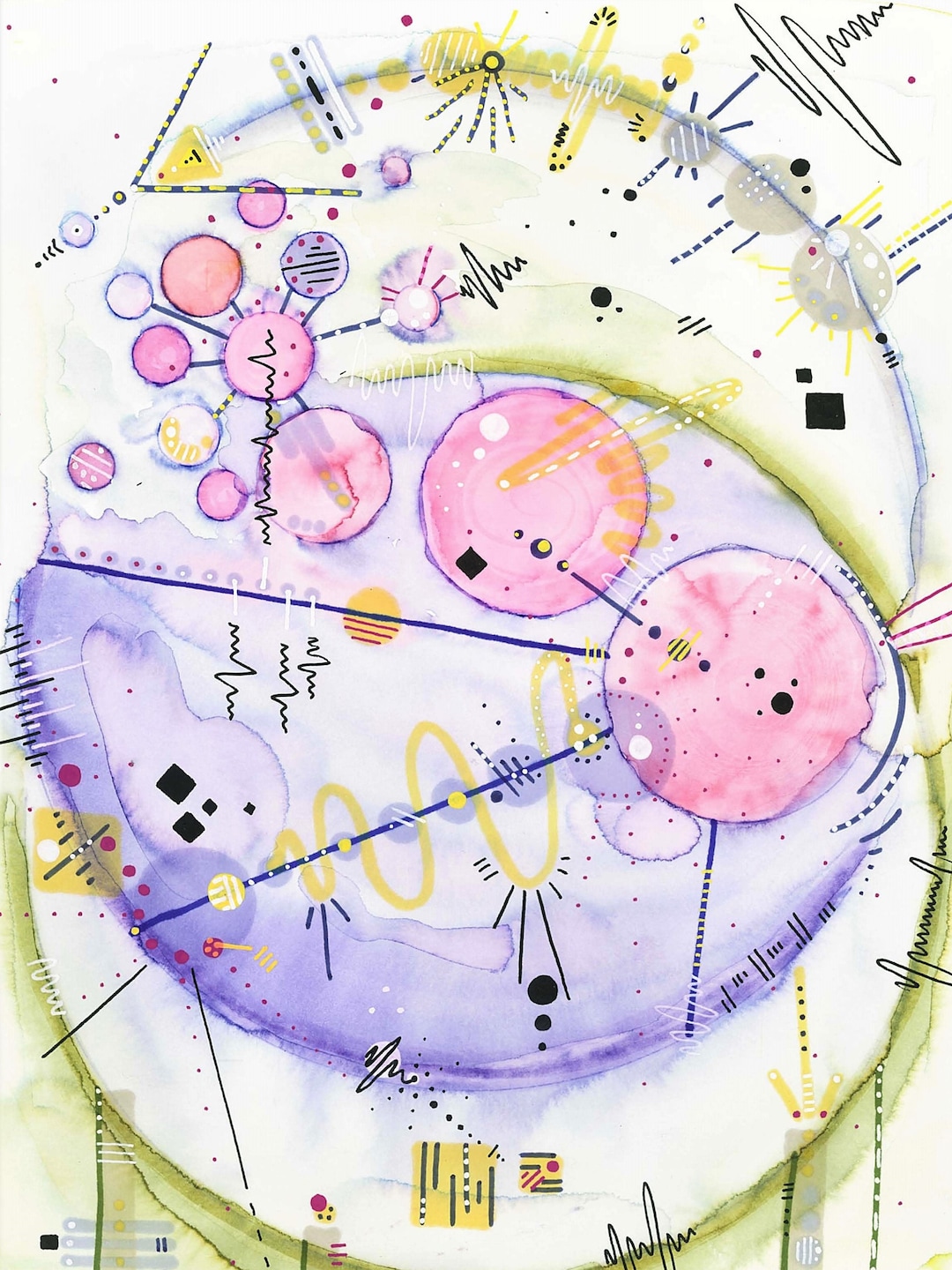 Integration, Soul Wisdom, Intuitive Art, Spiritual Art, Illustrated ...