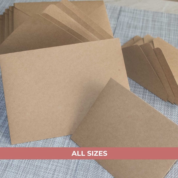 Kraft Paper Envelope - Etsy