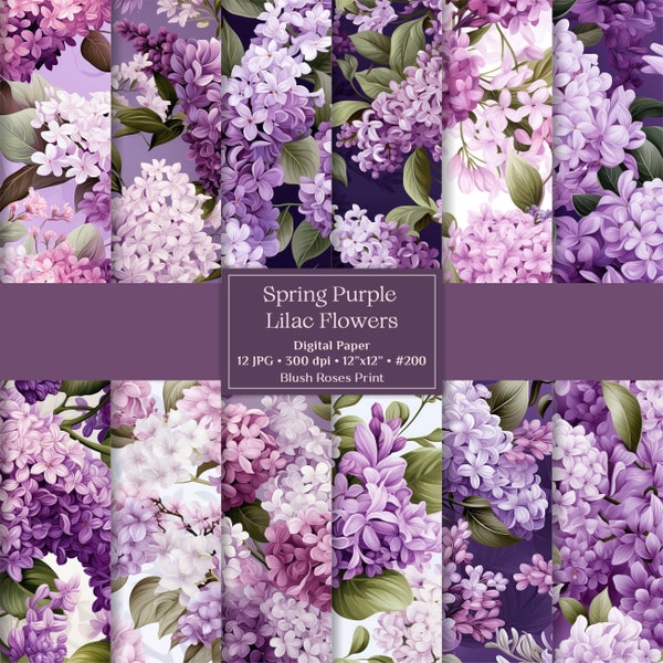 Purple Scrapbook - Etsy