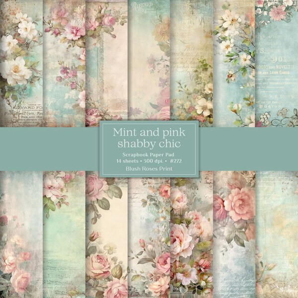 Shabby Chic Paper - Etsy