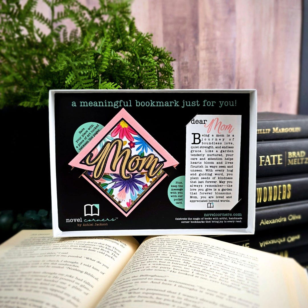 Mom Corner Bookmark Gift Set, Bookmark Gift Set, Unique Reader Gift ...