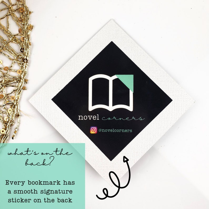 Birch Birds Paper Corner Bookmark Reader Gift Book Lover - Etsy