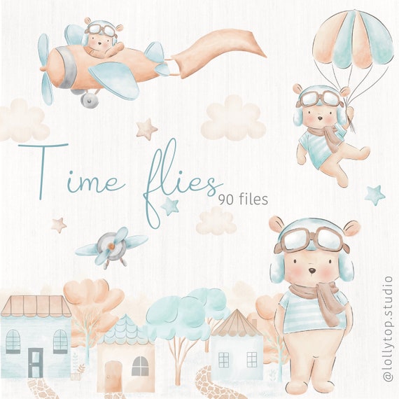 Time Flies Clipart