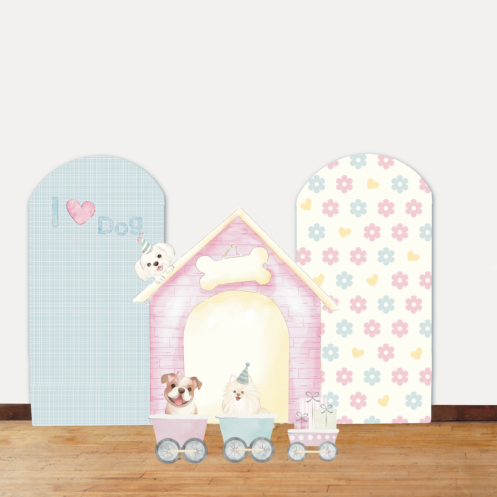 Party Project Watercolor Cute Dogs, Puppy - Etsy