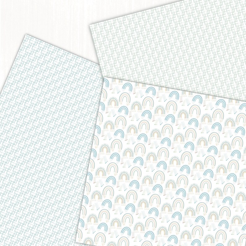 Cute Rainbow Watercolor Clipart - Etsy