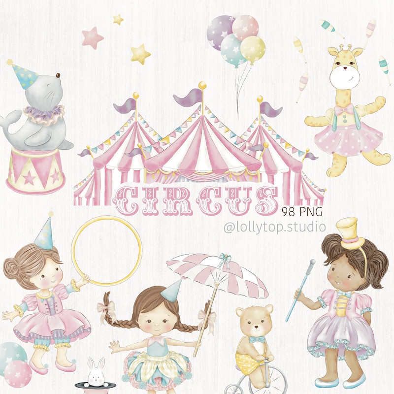 Pink Circus - Etsy