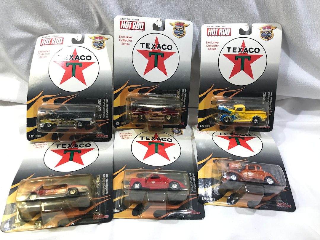 Vintage Diecast Car Lot, Texaco Hot Rod Racing Champions Edition, 1998 ...