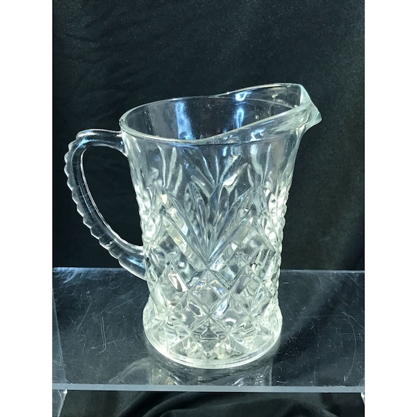 Clear Glass Pitcher - Etsy