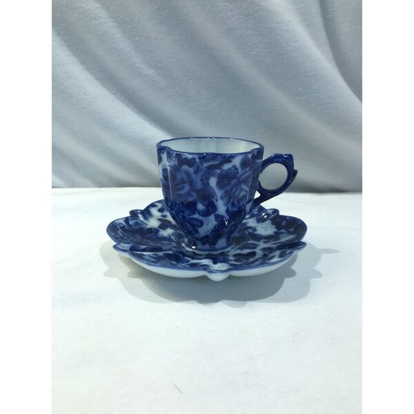 Blue White Tea Cup - Etsy