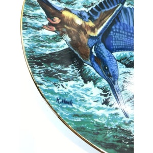 Kingfisher the Exotic Birds of Tropique 1981 Plate Royal Cornwall by ...