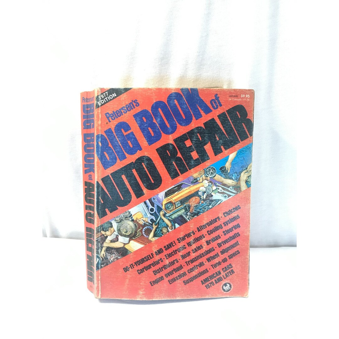 Petersen's Big Book of Auto Repair 1977 Edition, Soft Cover Large ...