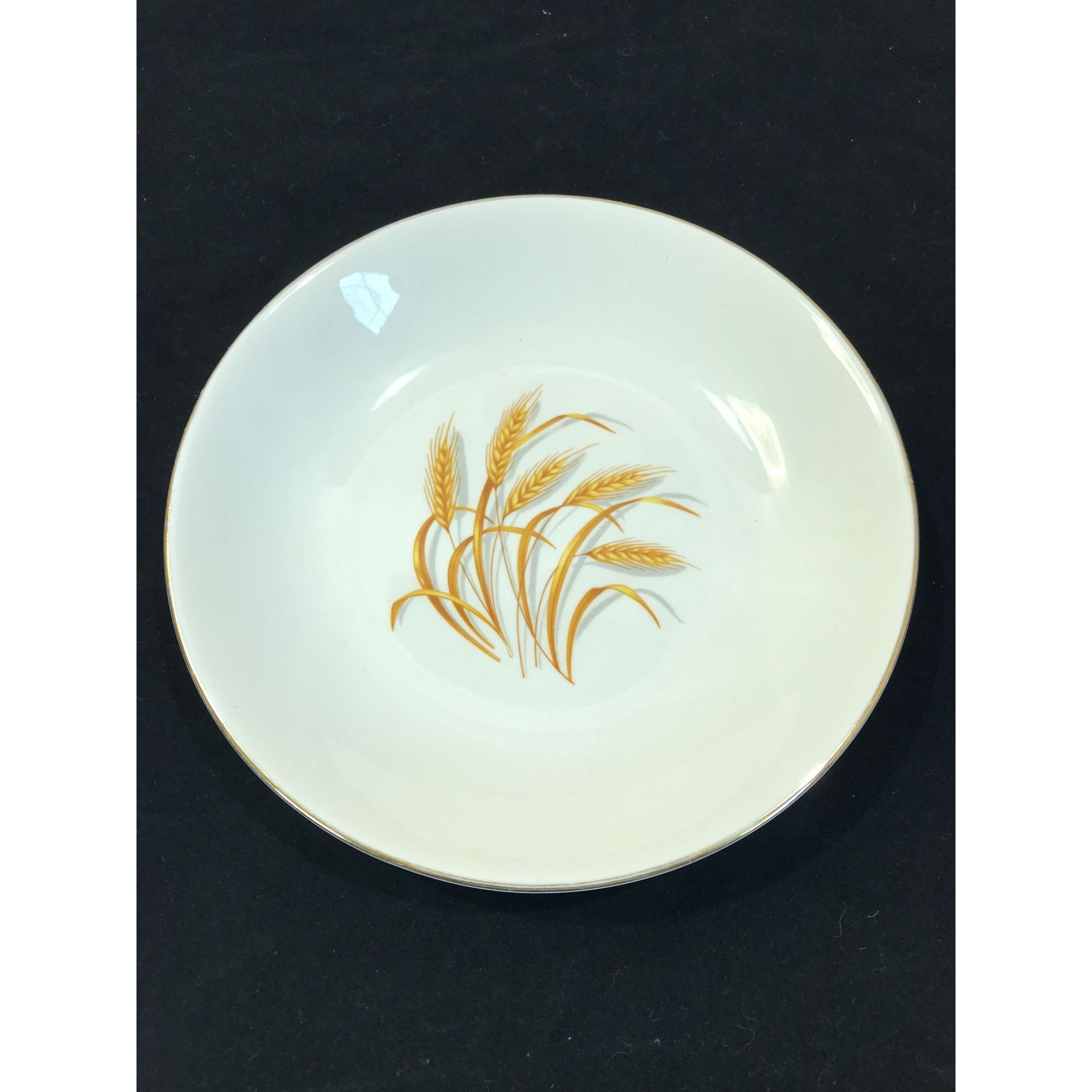 Golden Wheat Dishes 22 Karat Made In Usa