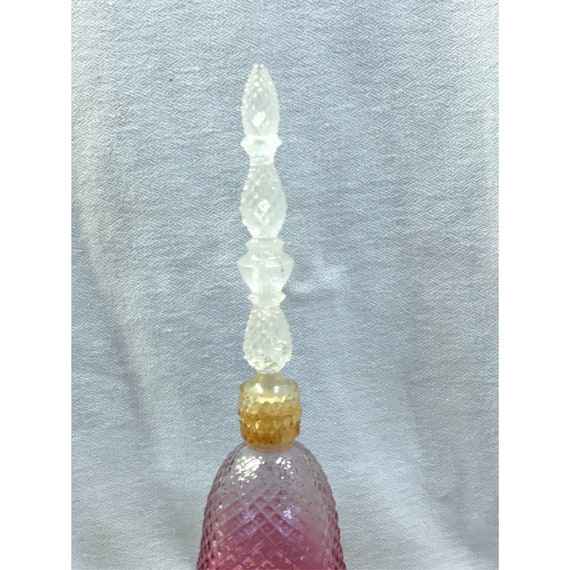 Avon bottle, Rosepoint bell, pink bell shaped Charism… - Gem