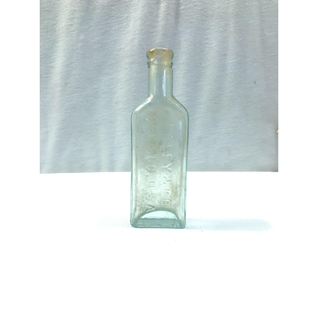 Vintage Foley & Co Chicago USA Pharmaceutical Medicine Glass Bottle, 5. ...