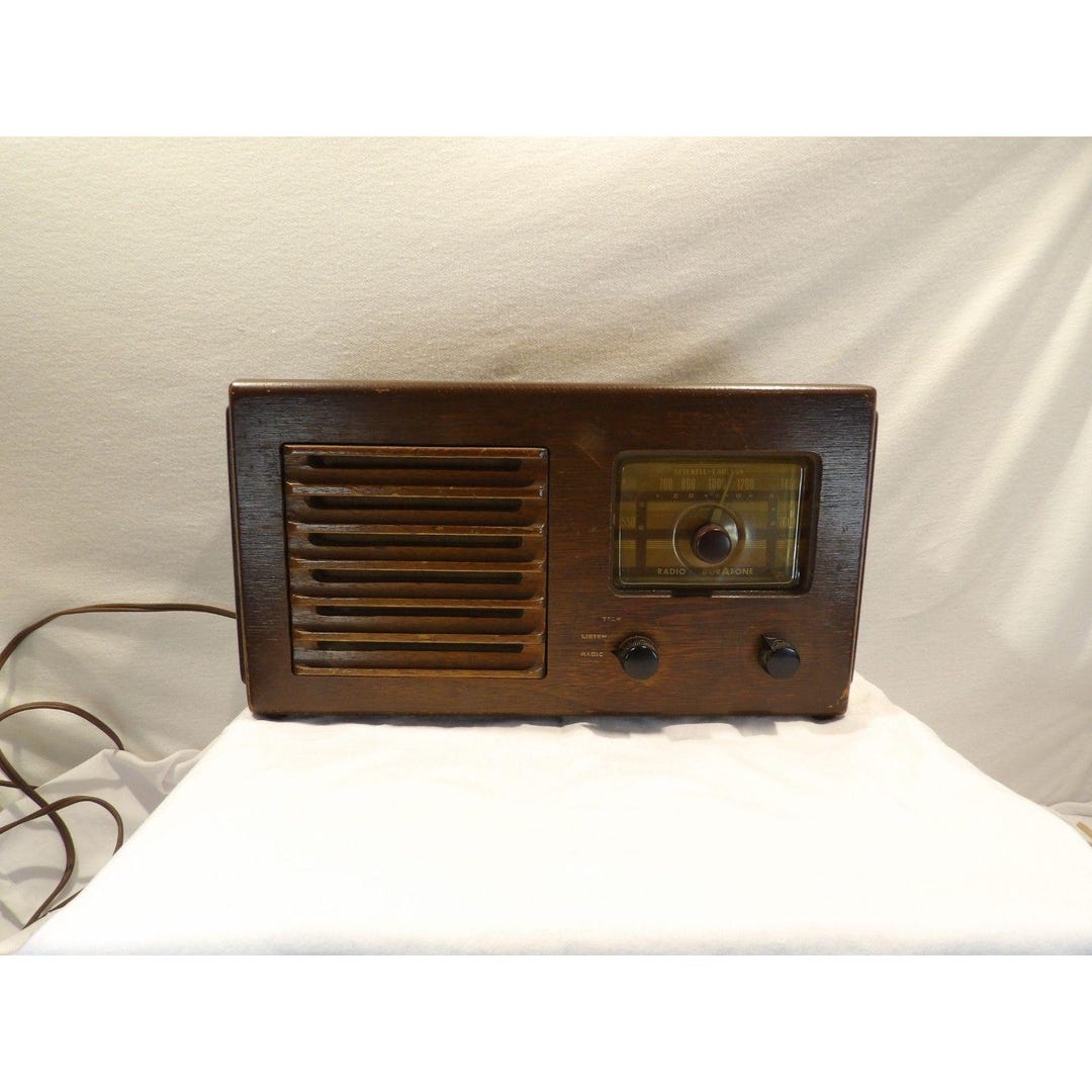 Antique 1947 Setchell Carlson Radio Dorafone, Working - Etsy