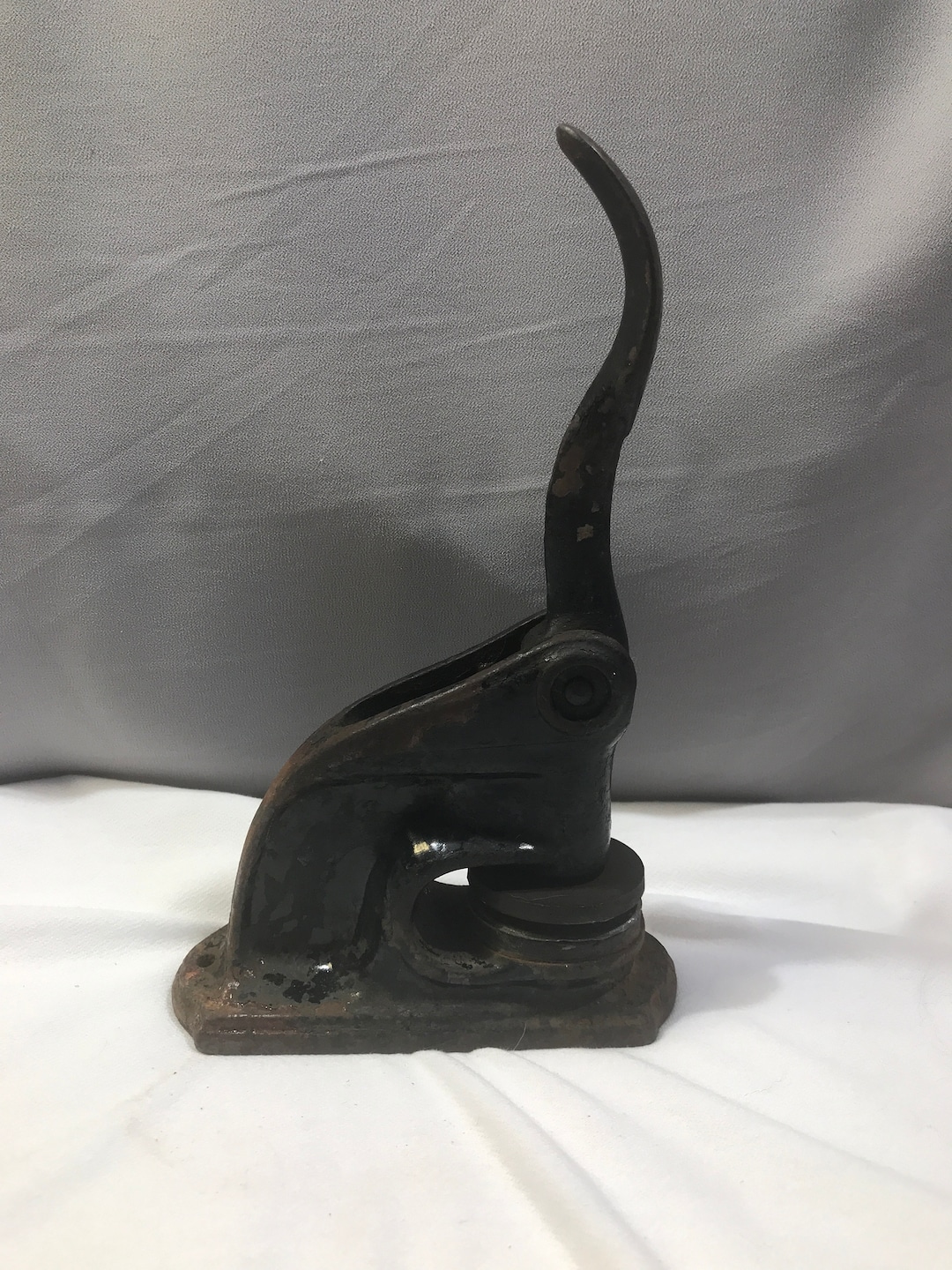 Antique Embosser, Cast Iron Metal Construction, Press Seal Corporate ...